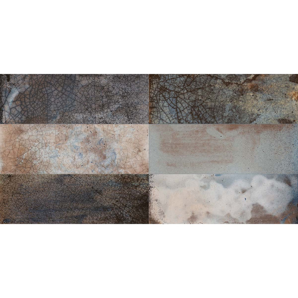 FS Raku Colours Decor Wall Tile 20x40cm Matte | Deluxe Bathrooms ...