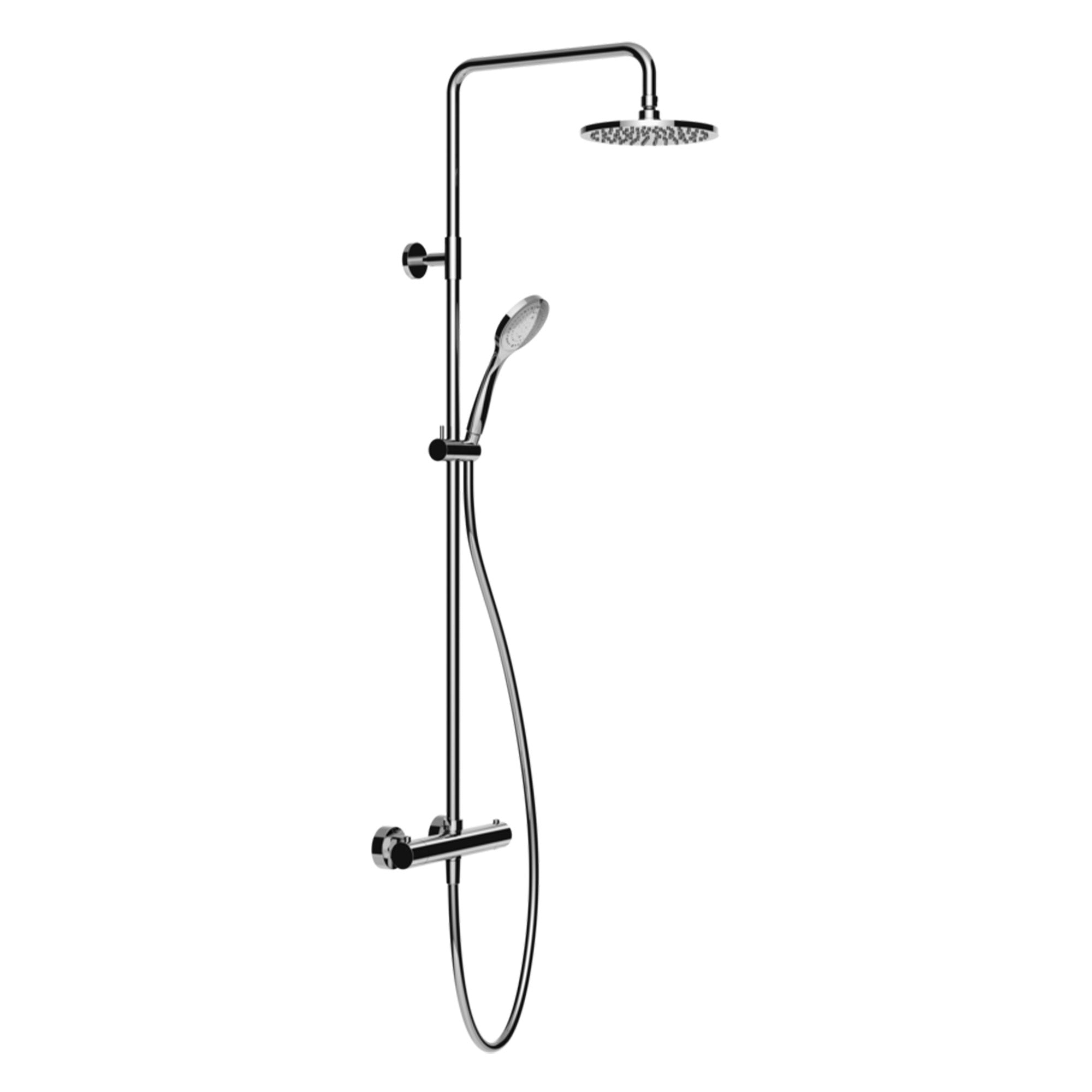 Gessi Emporio Exposed Thermostatic Rigid Riser Shower with Handset ...