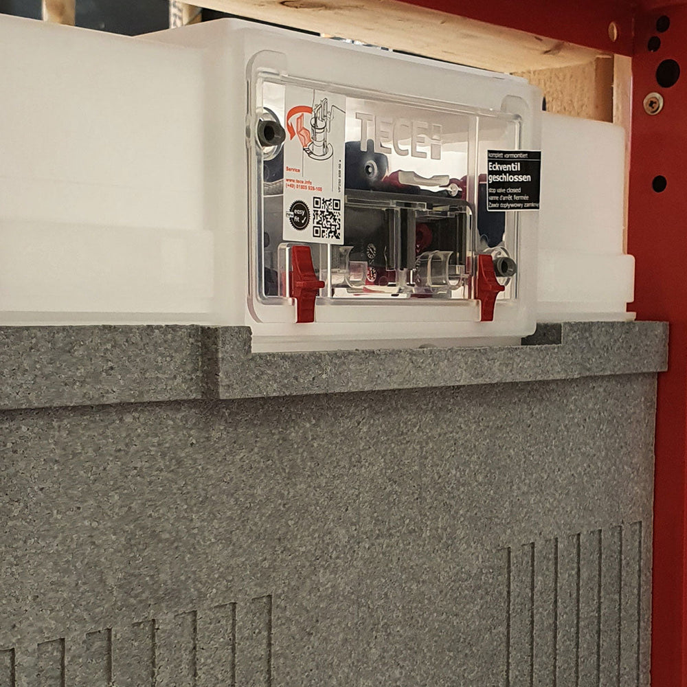 Tece Profil Wall-Hung Toilet Support Frame with Concealed Uni Cistern ...