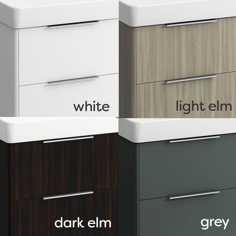 Laufen pro S Base Two Drawer Wall Hung Vanity Unit With Washbasin ...