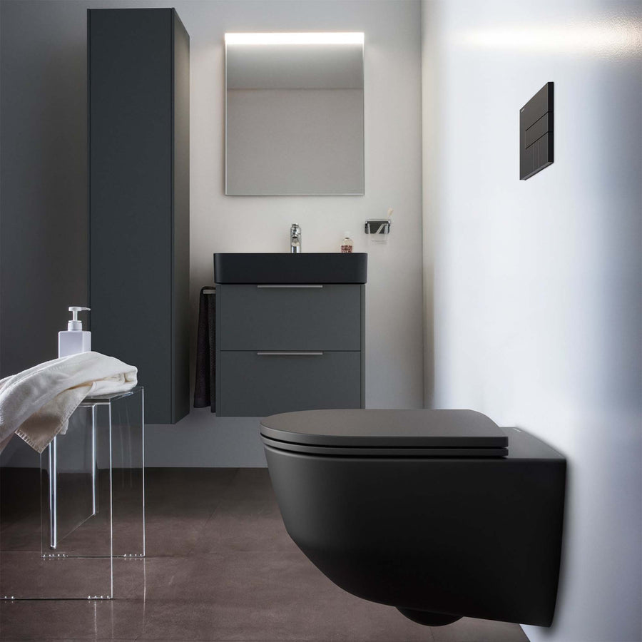 Laufen Pro Rimless Wall Hung WC Pan With Slim Soft Close Toilet Seat ...