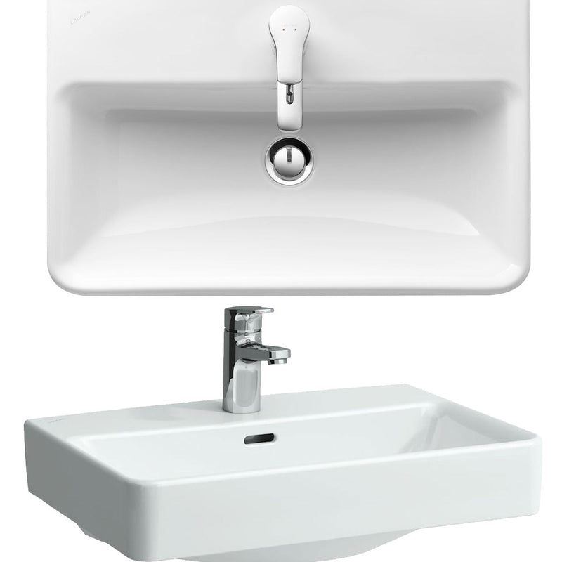 Laufen pro S Base Two Drawer Wall Hung Vanity Unit With Washbasin ...