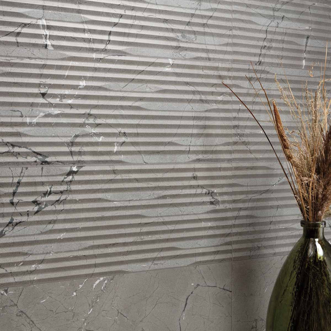 Sublime Thunder 4D Decor Stone Effect Wall Tile 33x100cm Matt | Deluxe ...