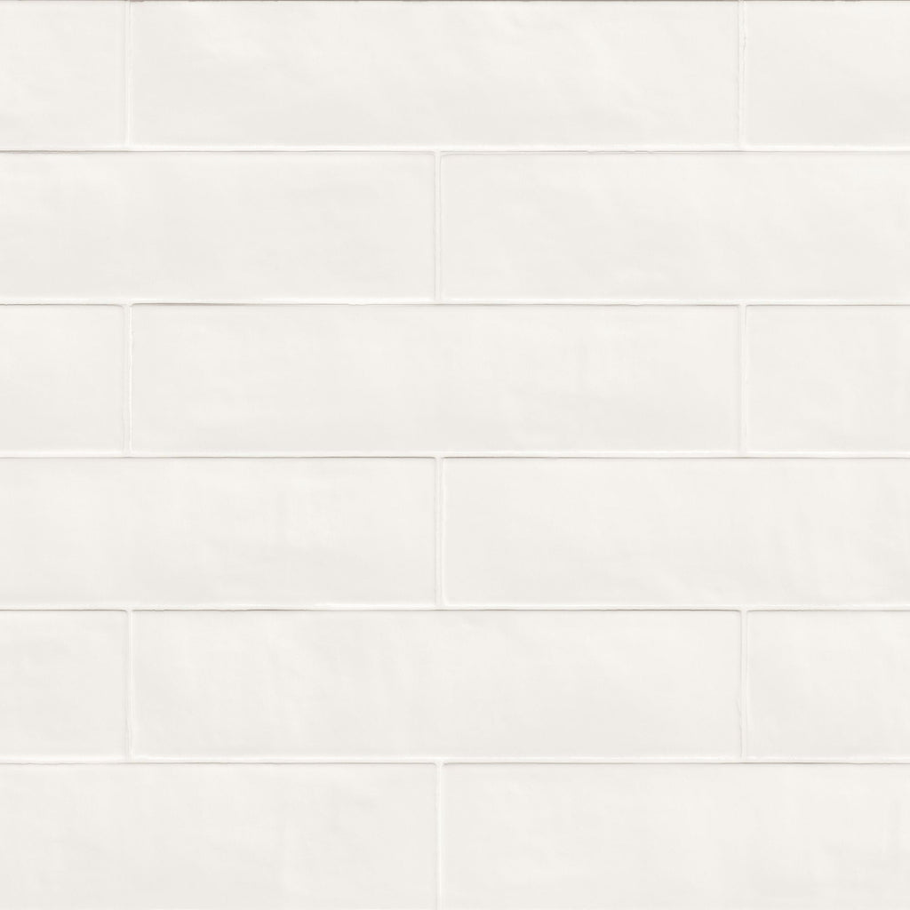 Vibe White Wall Tile 6x25cm Gloss | Deluxe Bathrooms & Tiling Solutions UK