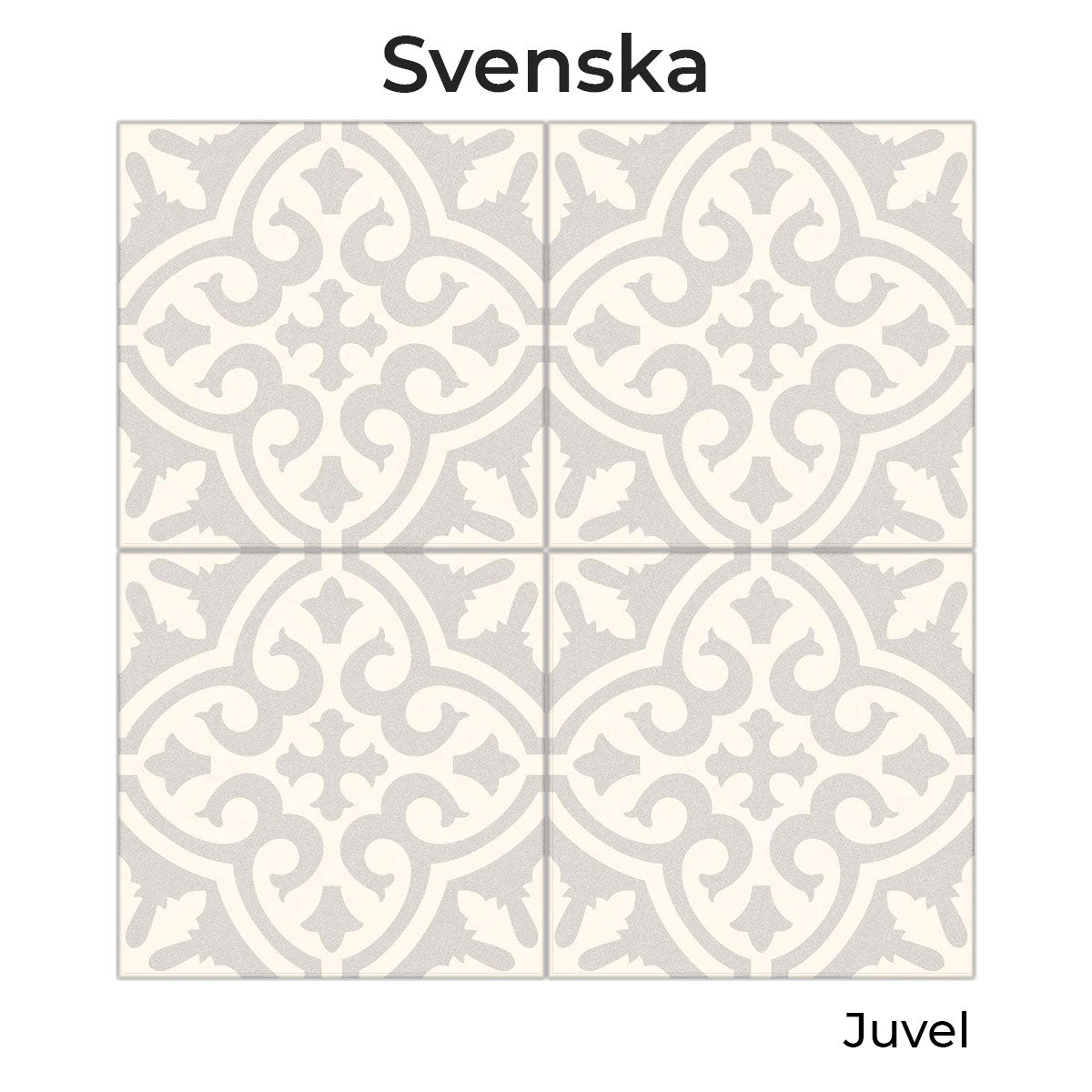 Vives Svenska Juvel Encaustic Effect Porcelain Tile 20x20cm Matt ...