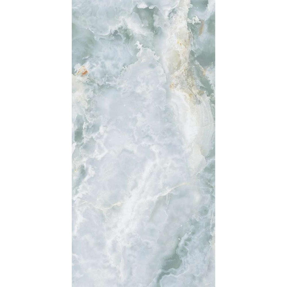 Azzura Blue Onyx Effect Porcelain Tile 60x120cm Matt | Deluxe Bathrooms ...