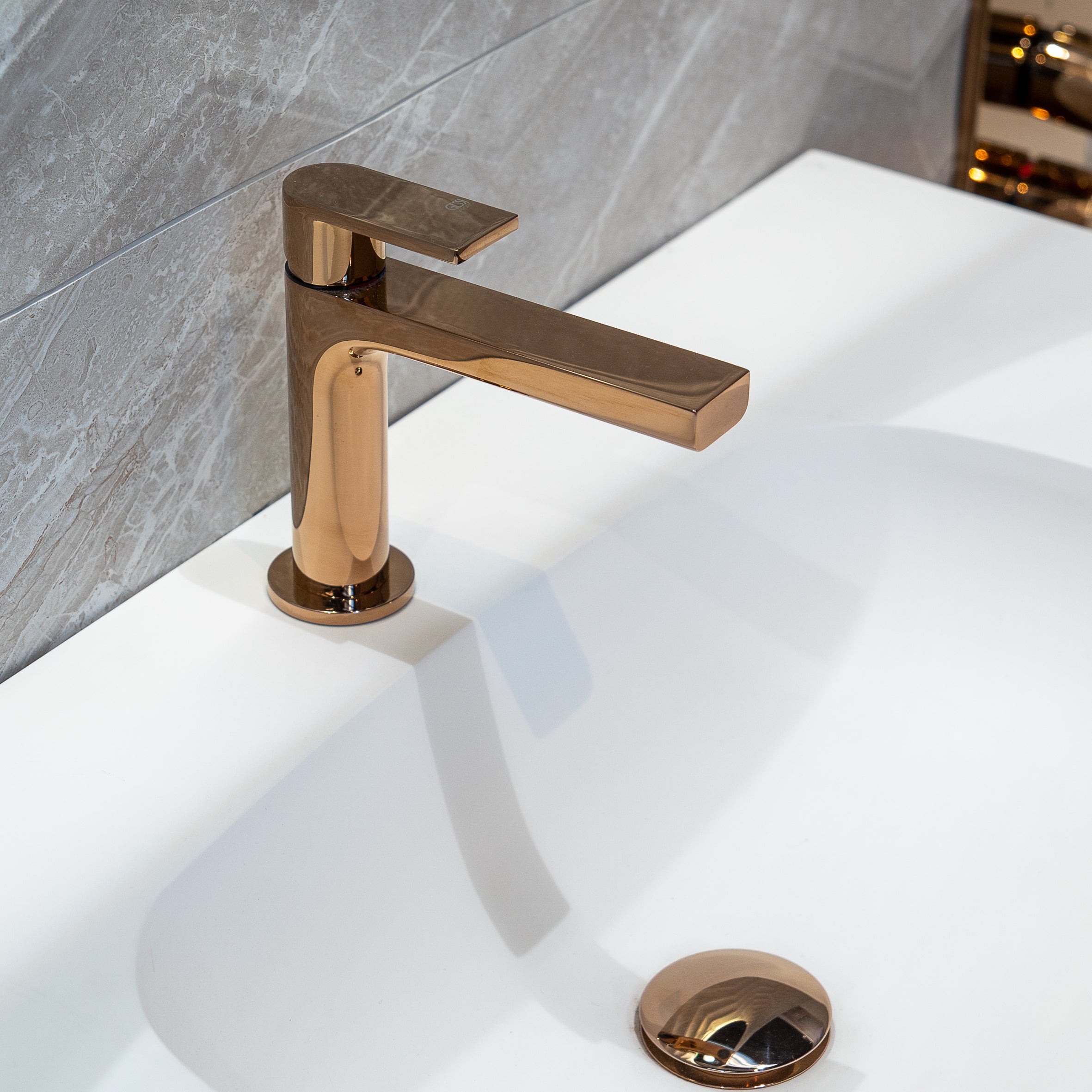 Gessi Via Manzoni Basin Mixer Tap | Deluxe Bathrooms & Tiling Solutions UK