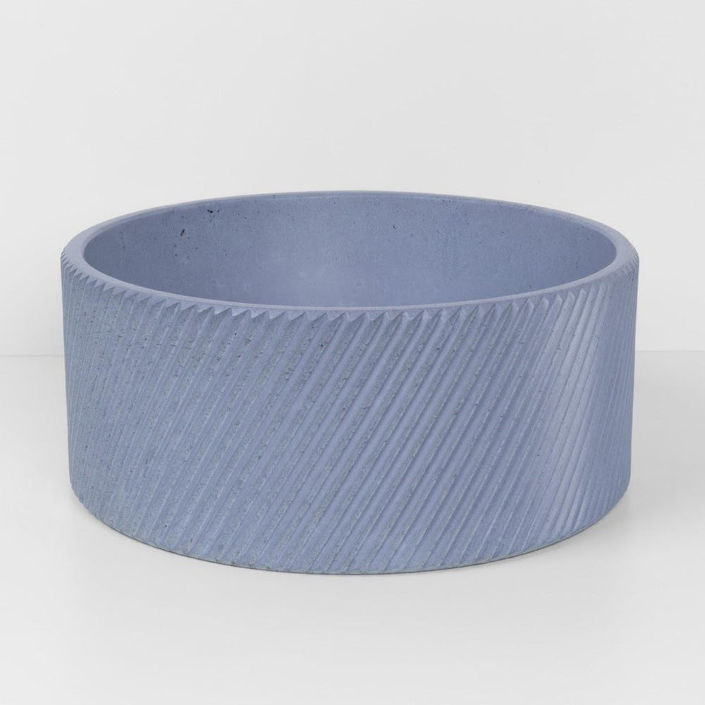 Kast Otto Round Concrete Countertop Basin Patterned | Deluxe Bathrooms ...