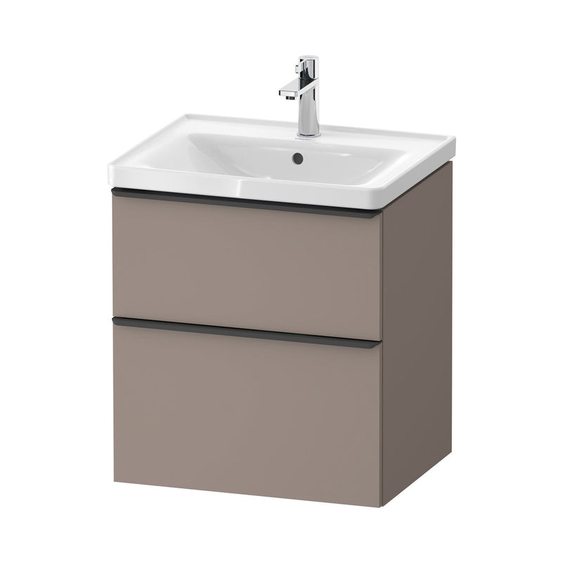 Duravit D-Neo Wall Mounted 2-Drawer Vanity Unit With Ceramic Basin - B ...