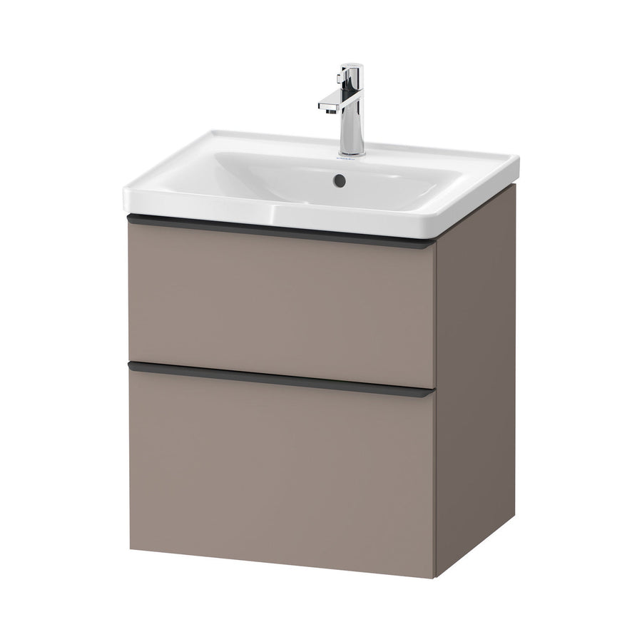 Duravit D-Neo Wall Mounted 2-Drawer Vanity Unit With Ceramic Basin - B ...