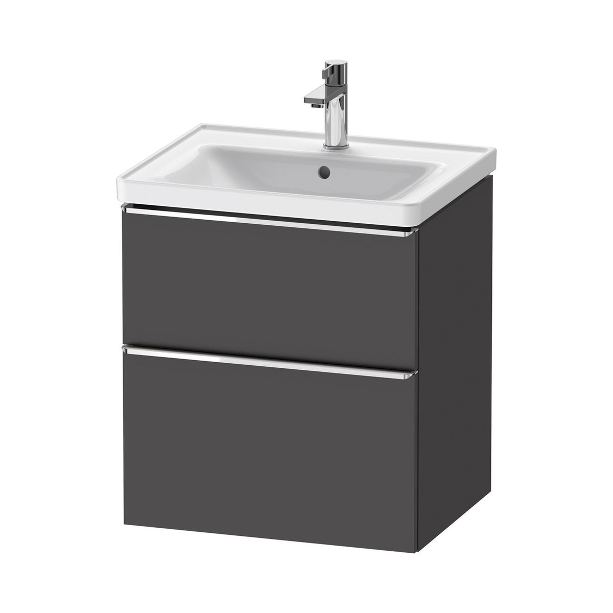 Duravit D-Neo Wall Mounted 2-Drawer Vanity Unit With Ceramic Basin - M ...