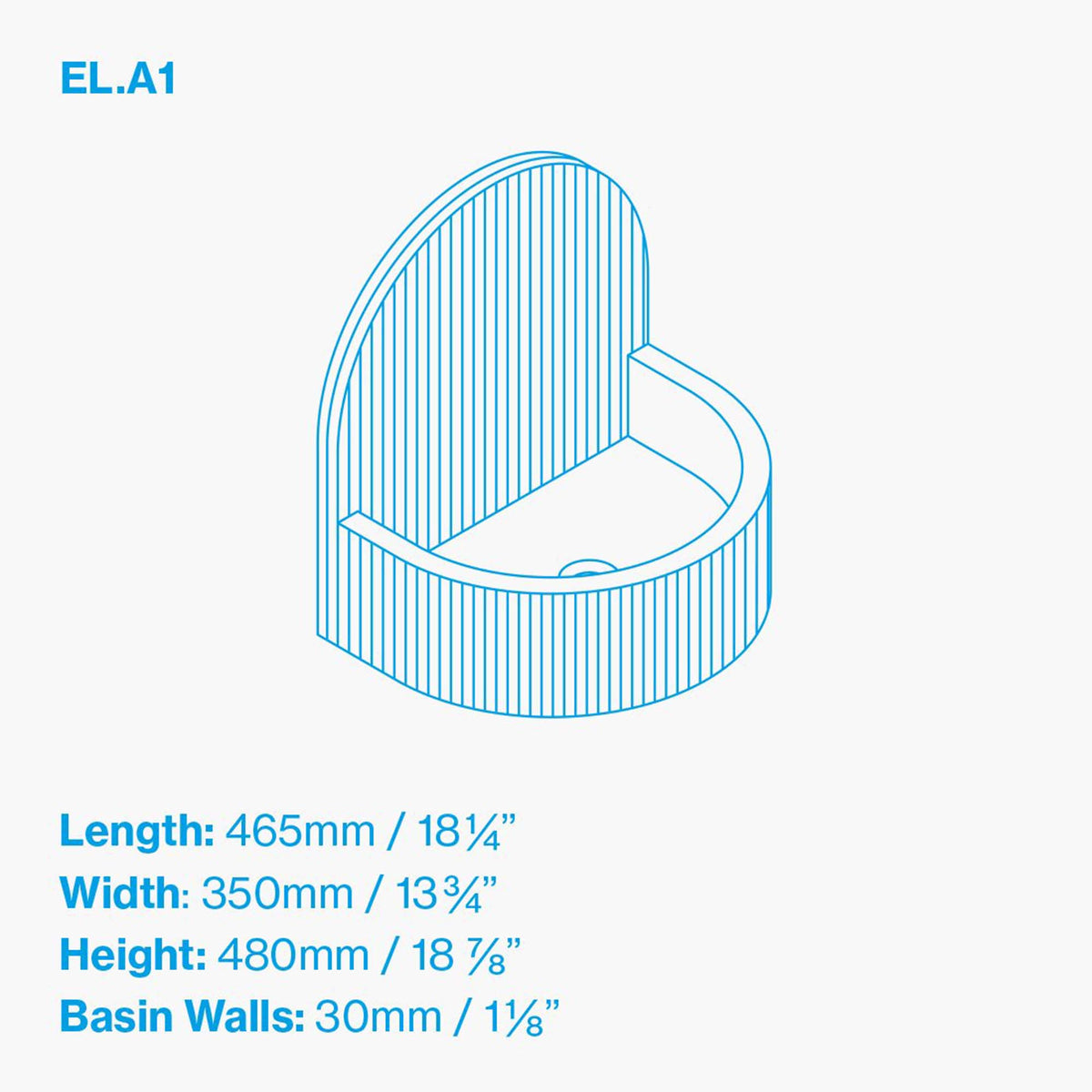 Kast Elma Wall-Mounted Concrete Basin With Splashback | Deluxe ...